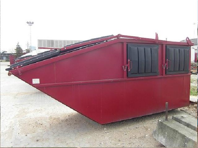 Containertømning og udlejning 10-16 kbm vip container