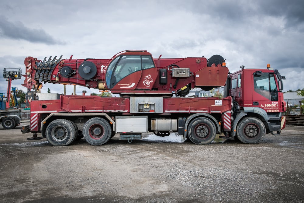80 tons mobilkran - Danmarks nok mest alsidige mobilkran.
